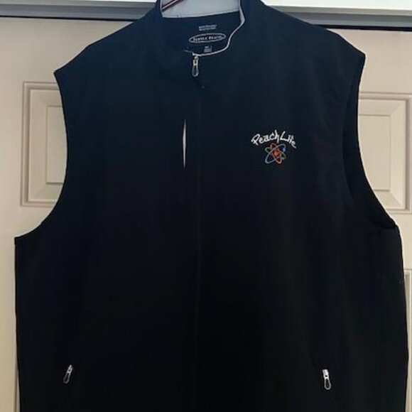 Pebble Beach | Jackets & Coats | Vtg Pebble Beach Full Zipper Black ...